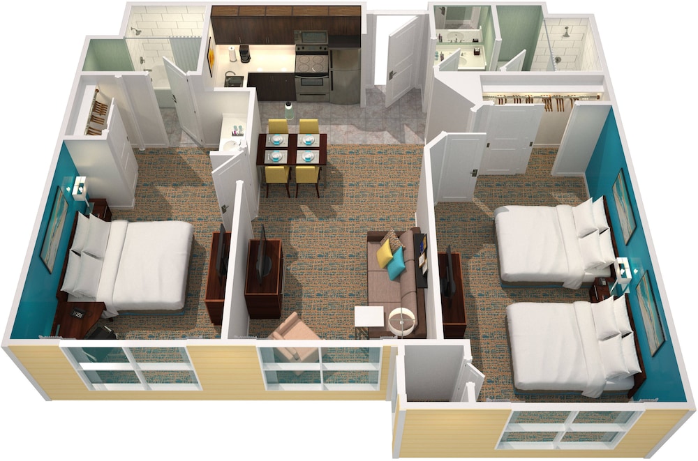 Residence Inn 2 Bedroom Suite Floor Plan | Floor Roma