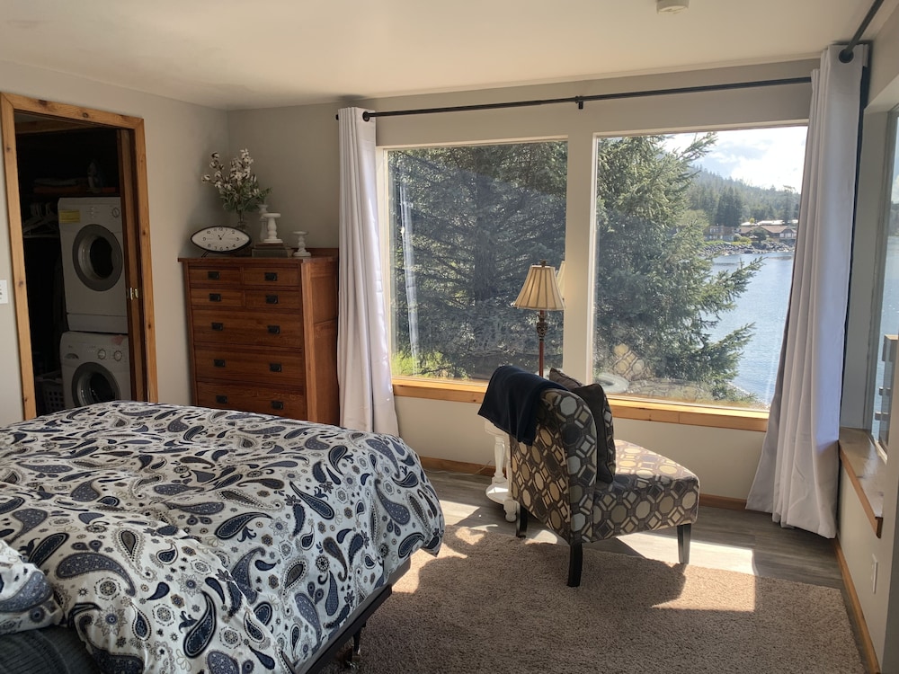 Raven's Roost- Cedar A-Frame Cabin Directly On The Ocean. - Sitka | Vrbo