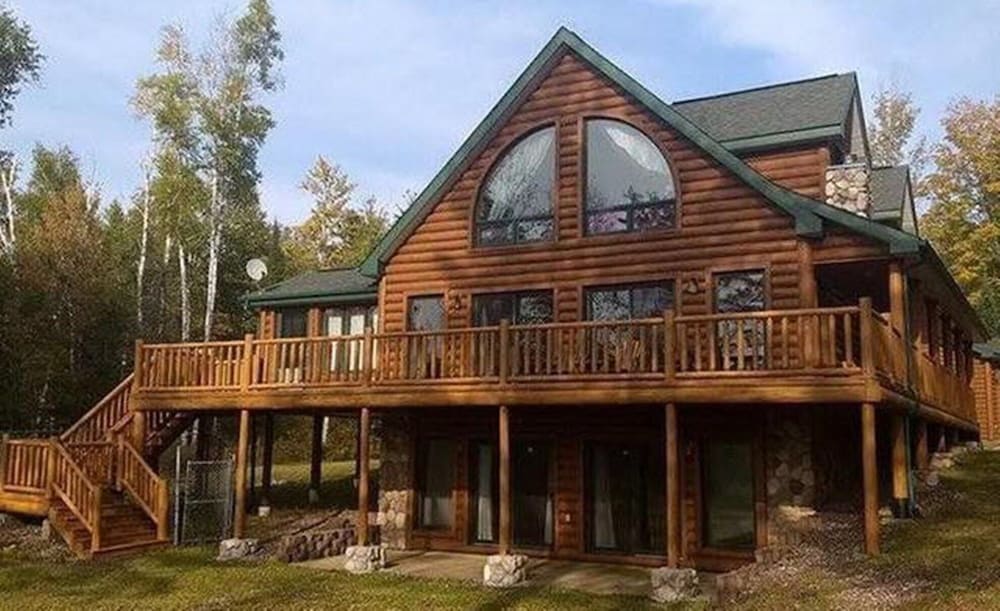 Upscale Lake Home on Beautiful 915 Acre Solberg Lake, Phillips WI ...