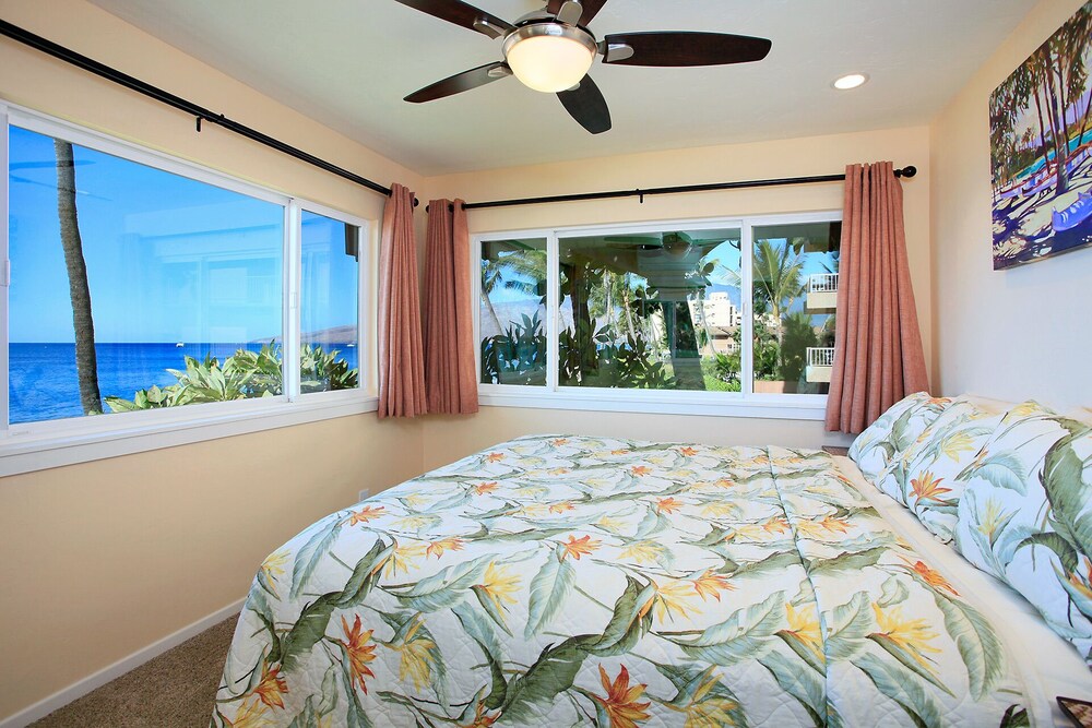 Direct Beachfront Spectacular Ocean Views Fully Renovated!! - Kihei | Vrbo