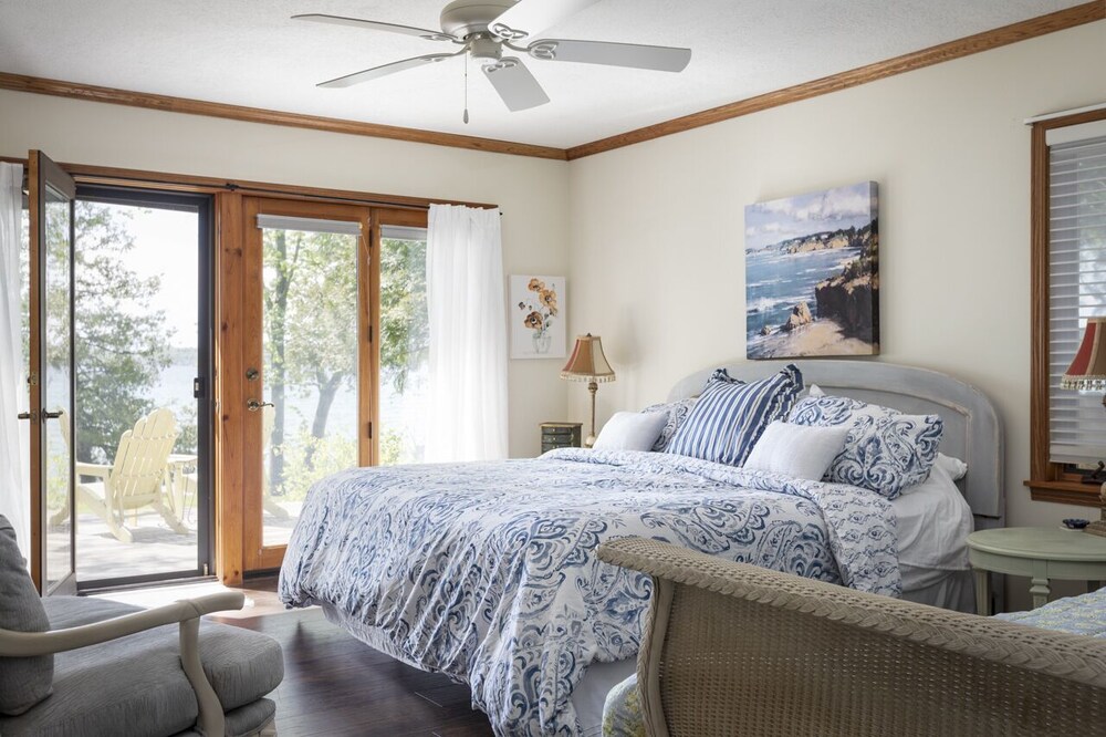 ON TORCH LAKE! Fall Colors are beautiful reflection off of Torch Lake ...