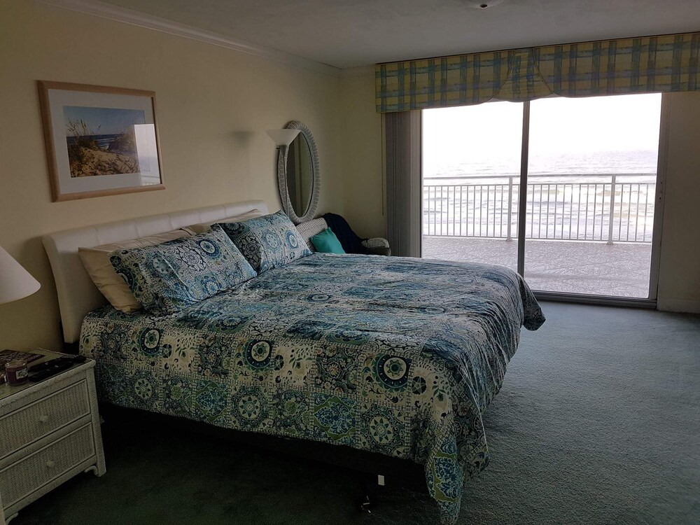 Oceanfront Condo With Large Terrace - Daytona Beach Shores | Vrbo