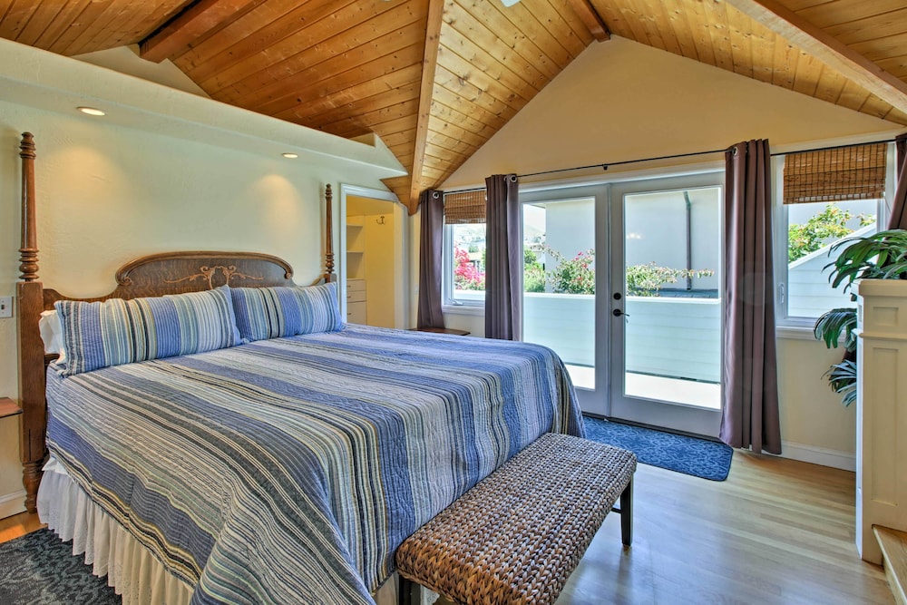 Ocean View Home Directly across from beach access- Cayucos, California ...