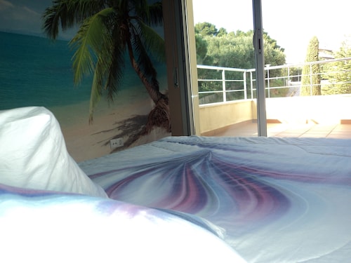 Penthouse Avec Piscine, Vues Sur La Mer Et Wifi - Llançà