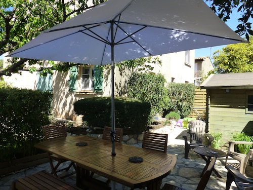 T3 Agreable Jardin 100 M2- Plage -Fleuve-commerces-piste Cyclable - Le Grau d'Agde
