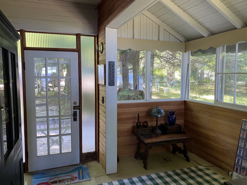 Charming Lakefront Cottage in one of the best locations on Burt Lake ...