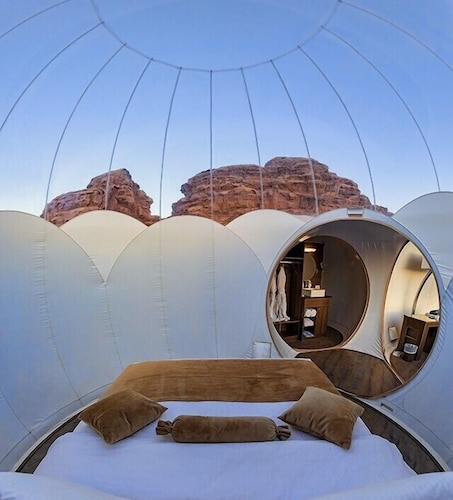 Wadi Rum Bubble Luxotel - Campsite: AU$383 Deals & Reviews (Wadi Rum ...
