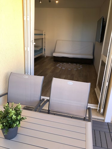 Studio Clim 200 M Plage Centre +Terrasse +Parking - Le Grau-du-Roi