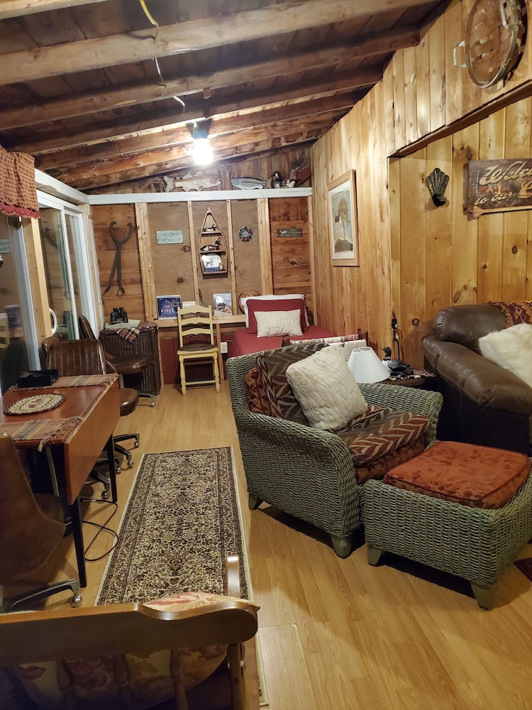 Year-Round Rustic Cabin on Maine's Crystal Clear Barker's Pond. - Lyman ...