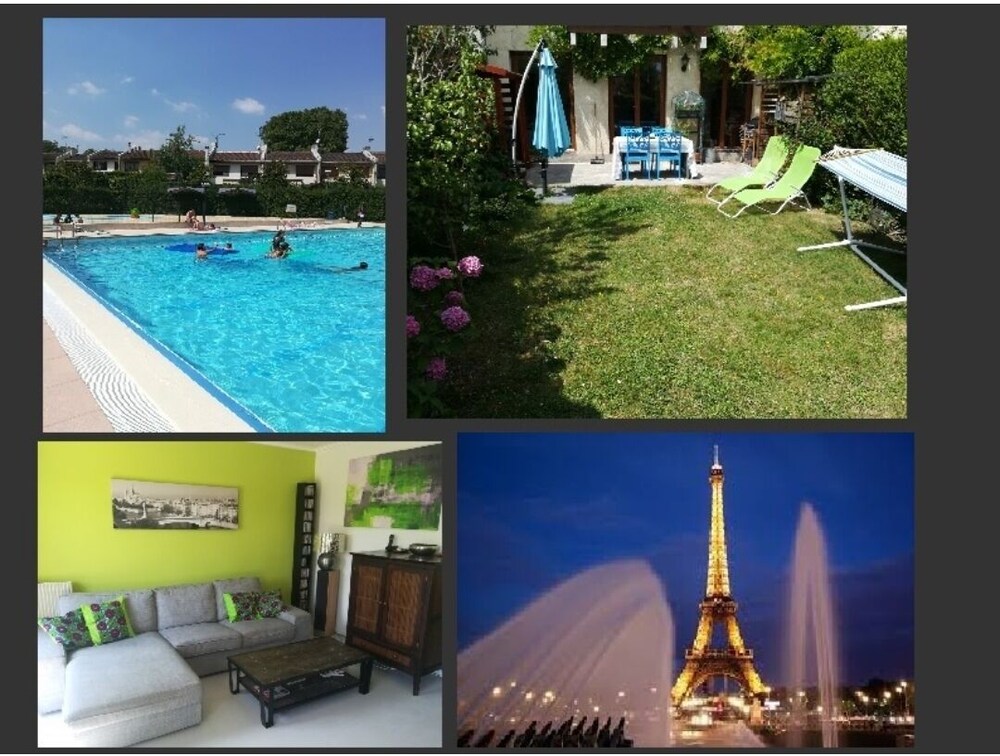 House in residence with swimming pool 30 minutes from Paris - Ris ...