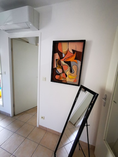 ☀️Joli T2❤️parking Privé🌴terrasse☀️climatisation❄️🚗 - Balaruc-les-Bains