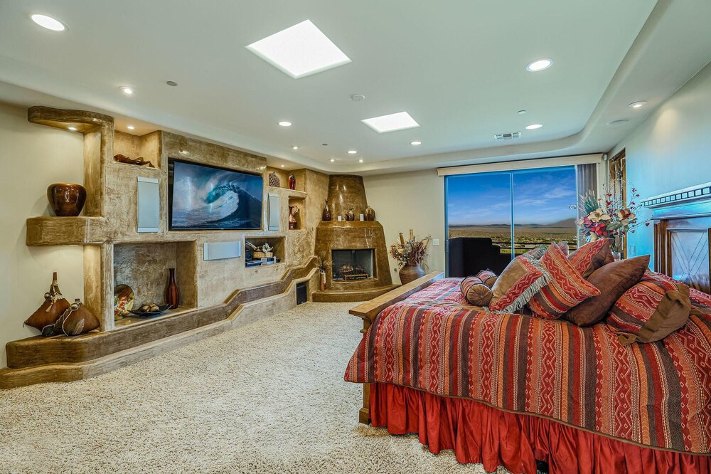BIGGEST BEST MANSION In NE Scottsdale Area- VIEWS, Infinity Pool, MOVIE ...