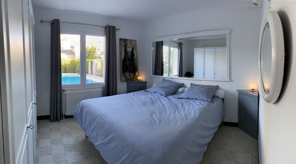 Villa Dar Est Saada, with large swimming pool, near beach (400m) with ...