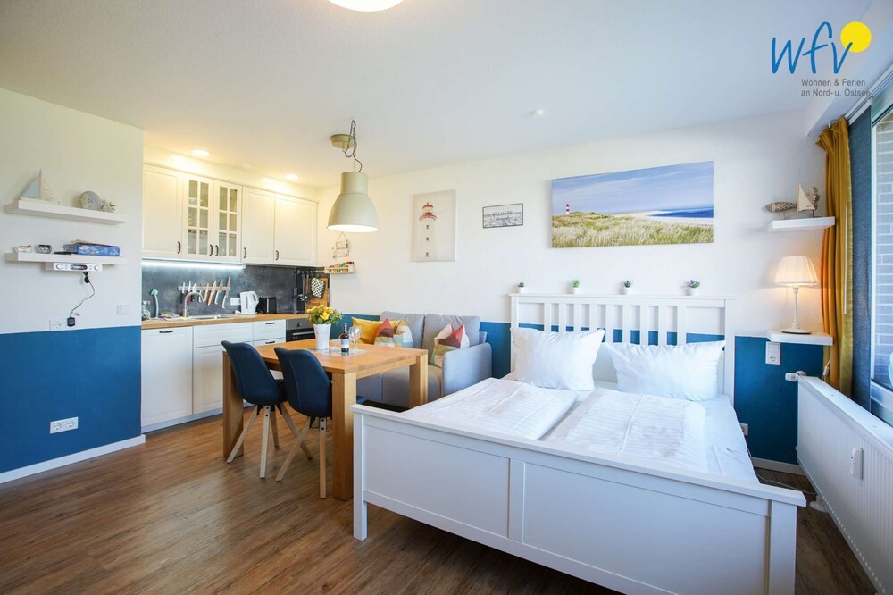 Beachfront apartment with balcony in the Moby Dick complex! - Borkum | Vrbo