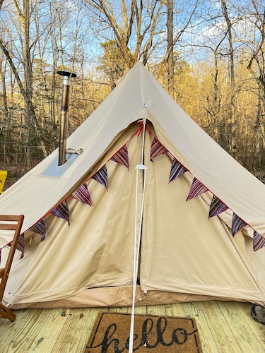 The Cynefin Luxury Safari Tent On Little River - Mentone, AL