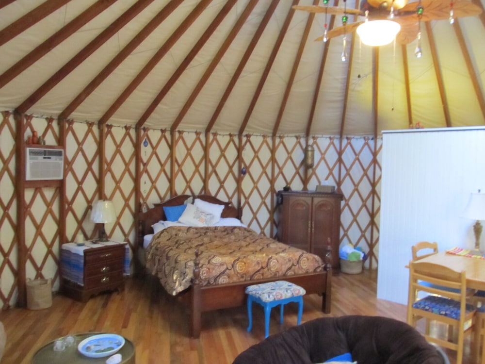 Yurt Floating in the Forest - Holts Summit | Vrbo