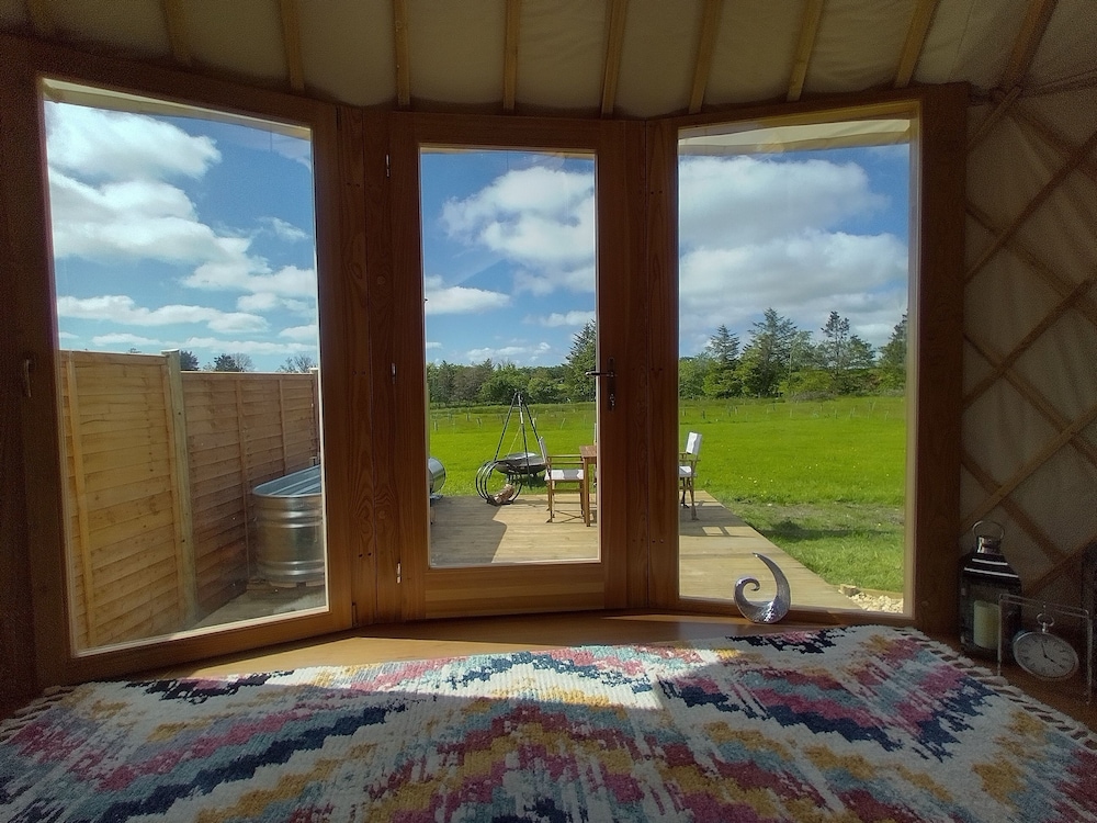 Luxury Glamping yurts with Hot Tubs - Cynwyl Elfed | Vrbo