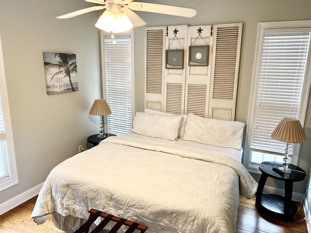 Perfect location; private seasonally heated pool One short block to the ...