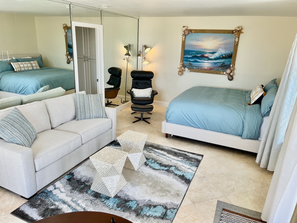 Studio Beach Condo - 3 feet from the sand! - Huntington Beach | Vrbo