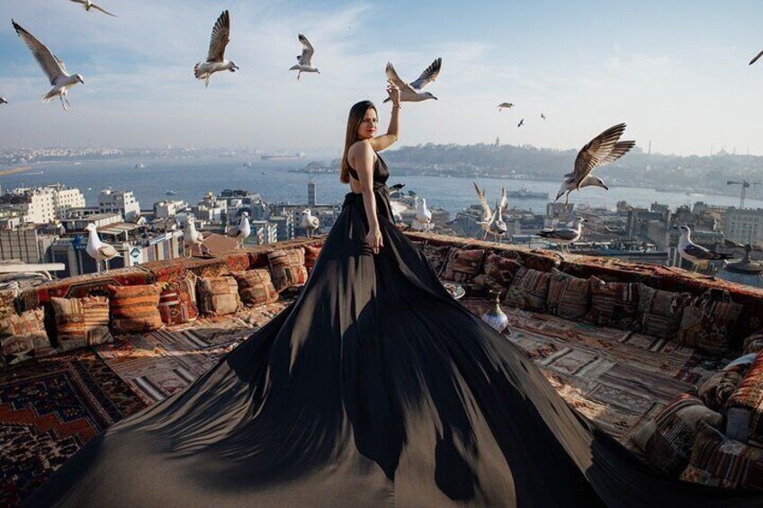 Istanbul Rooftop Photo Shooting
