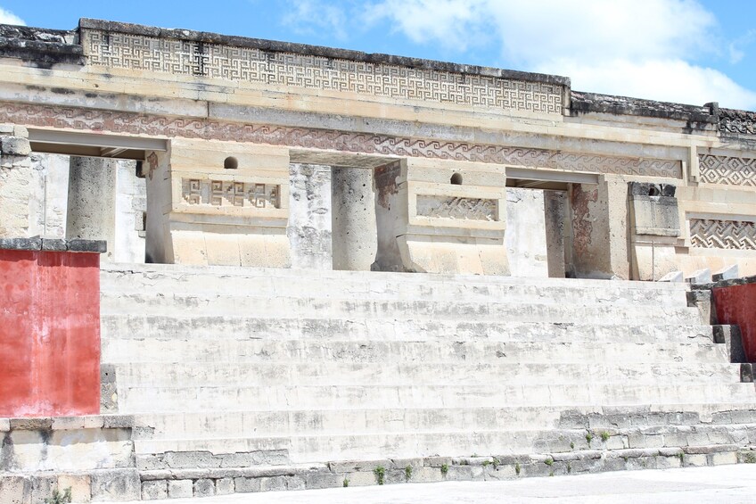 Mitla Archaeological Marvels, Ancient Trees, Weaving and Mezcal Delight