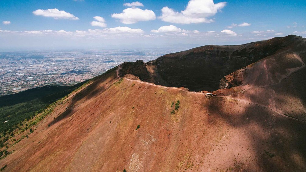 Pompeii: Mount Vesuvius Park Entry Ticket and Transfer