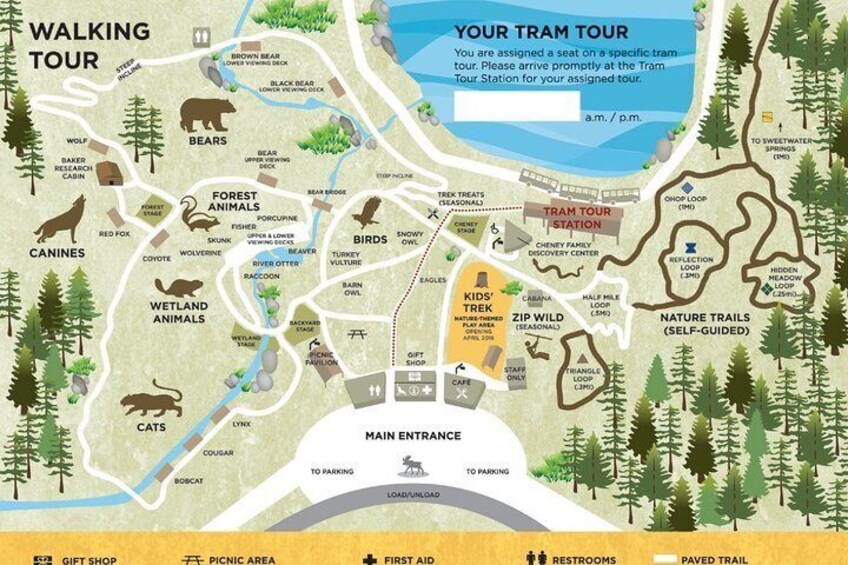 NW Trek - See Wild Animals in Natural Habitat