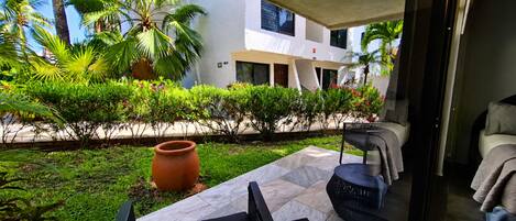 Suíte júnior, 1 quarto | Terraço/pátio