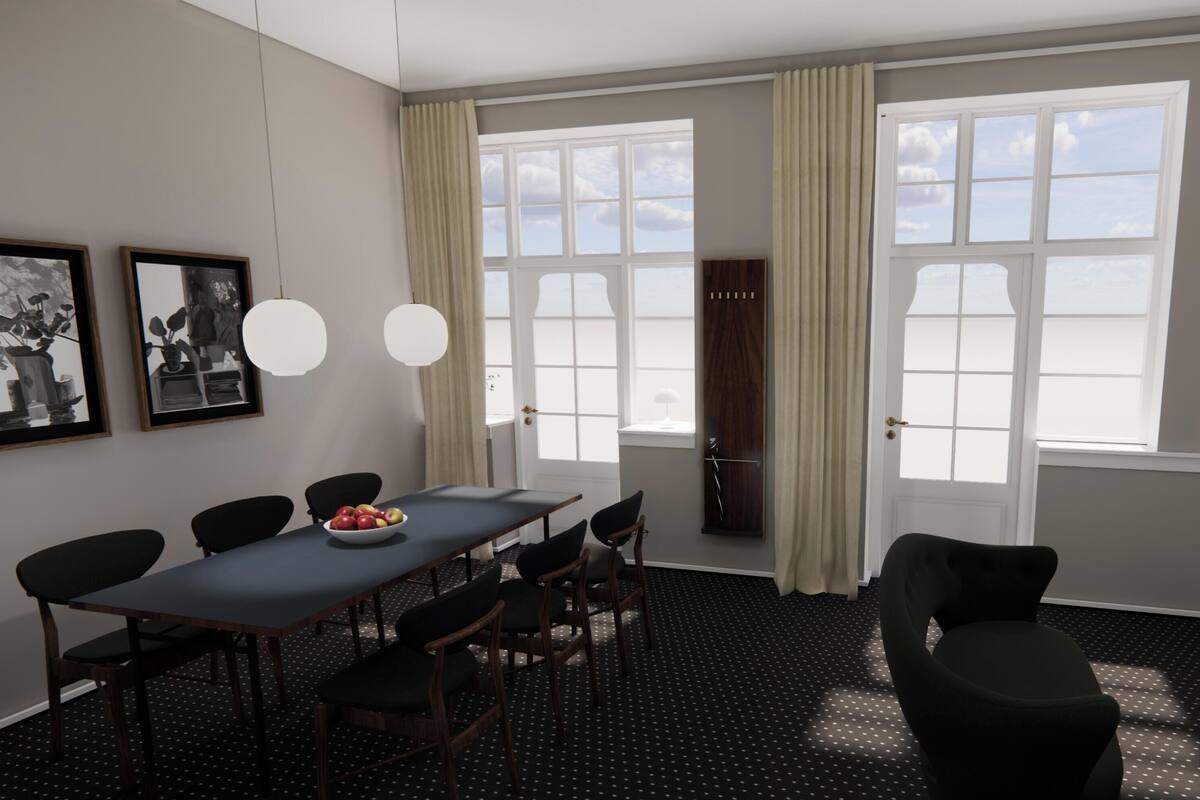 Apartamento superior | Frigobar, cofres nos quartos, escrivaninha