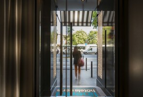 Entrada do alojamento