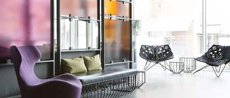 Sala de estar do lobby