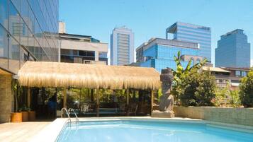 Terraço no piso superior