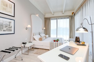 Suite Panorâmica, banheira de hidromassagem (Jacuzzi) | Minibar, cofre no quarto, ferro/tábua de engomar 