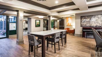 Sala de estar do lobby