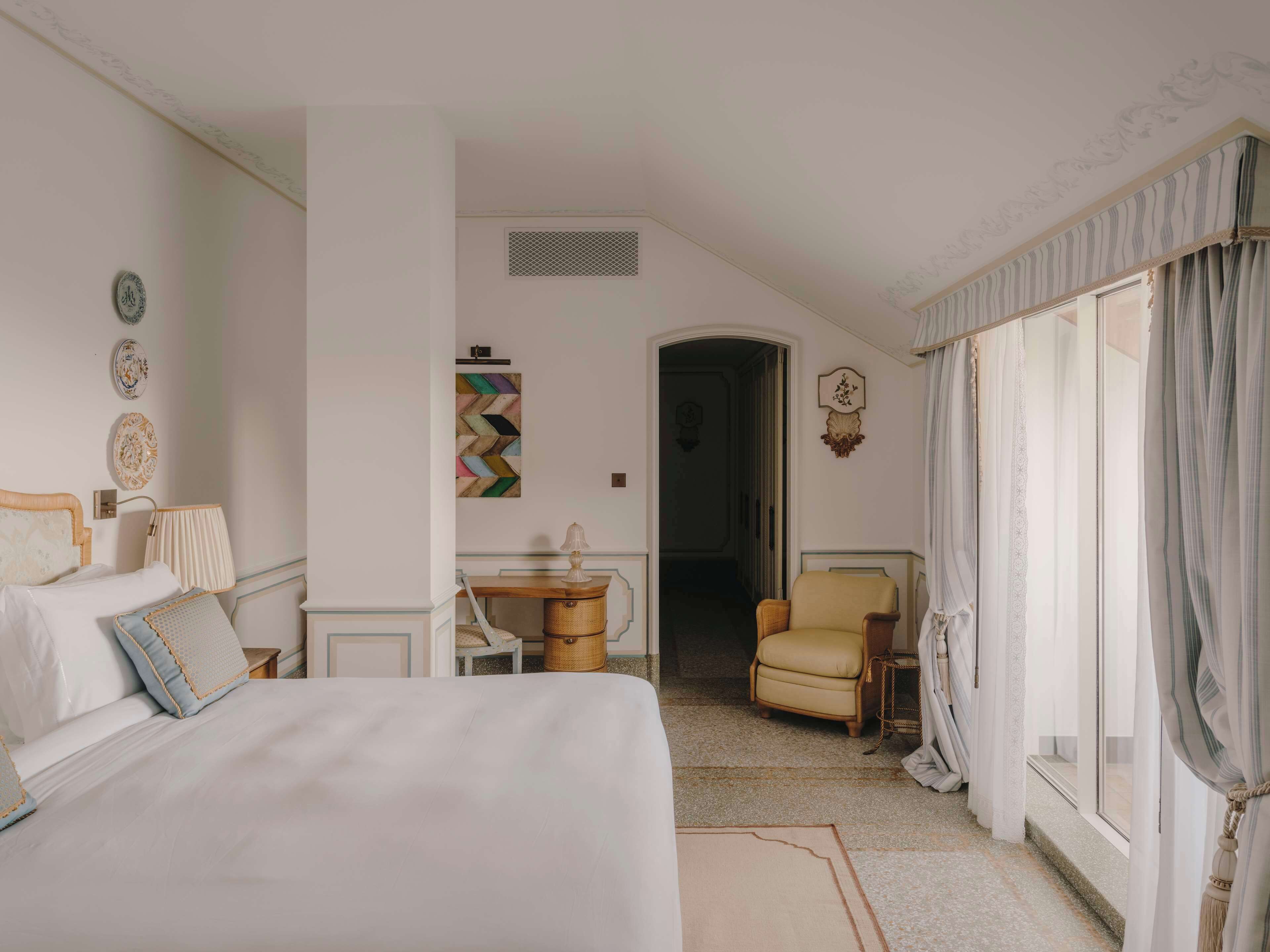 Suite (Portofino) | Roupa hipoalergénica, edredões de penas, minibar, cofre no quarto 