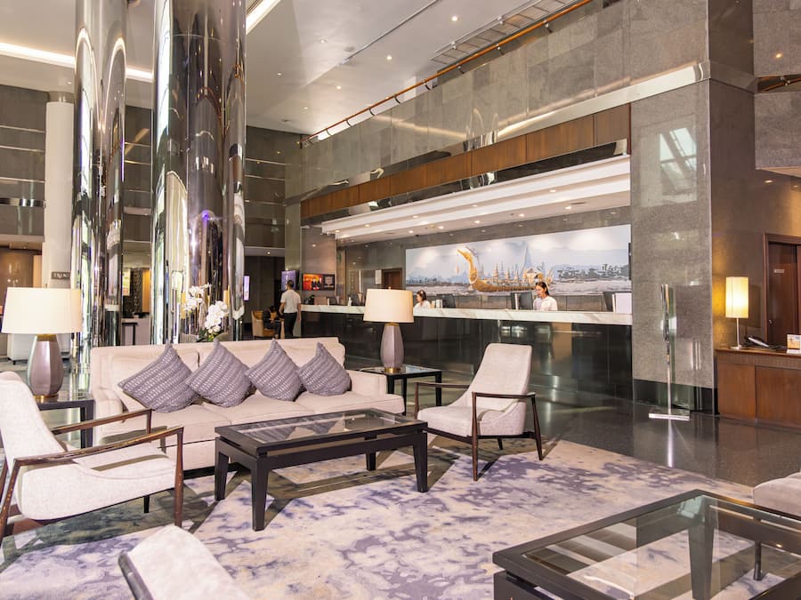 Sala de estar do lobby