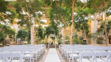 Espaço interior para casamentos
