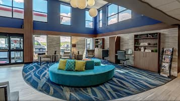 Sala de estar do lobby