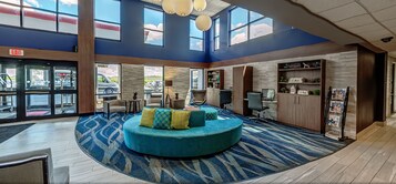 Sala de estar do lobby