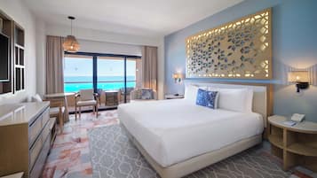 Superior Ocean View, 1 King bed or 2 Double Beds, Non-Smoking | 1 quarto, minibar grátis, cofre no quarto, cortinas/cortinados opacos