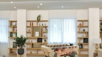 Sala de estar do lobby
