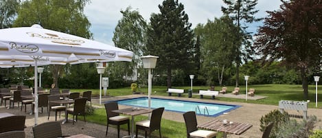 Piscina externa sazonal