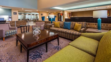 Sala de estar do lobby