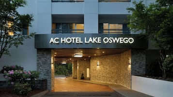 Entrada do alojamento