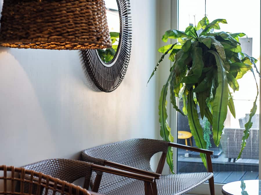 Sala de estar do lobby