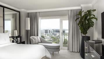 1 quarto, roupas de cama premium, edredons de pluma, frigobar