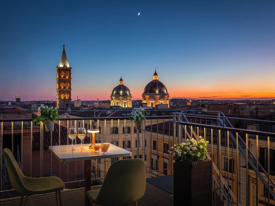 Terraço na cobertura