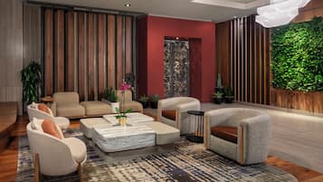 Sala de estar do lobby