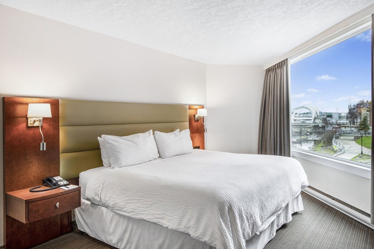 Roupas de cama premium, camas com colchões pillow-top