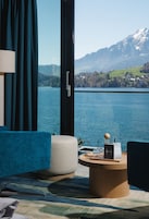 Quarto casal luxo, vista para o lago (Lake View) | Vista do quarto